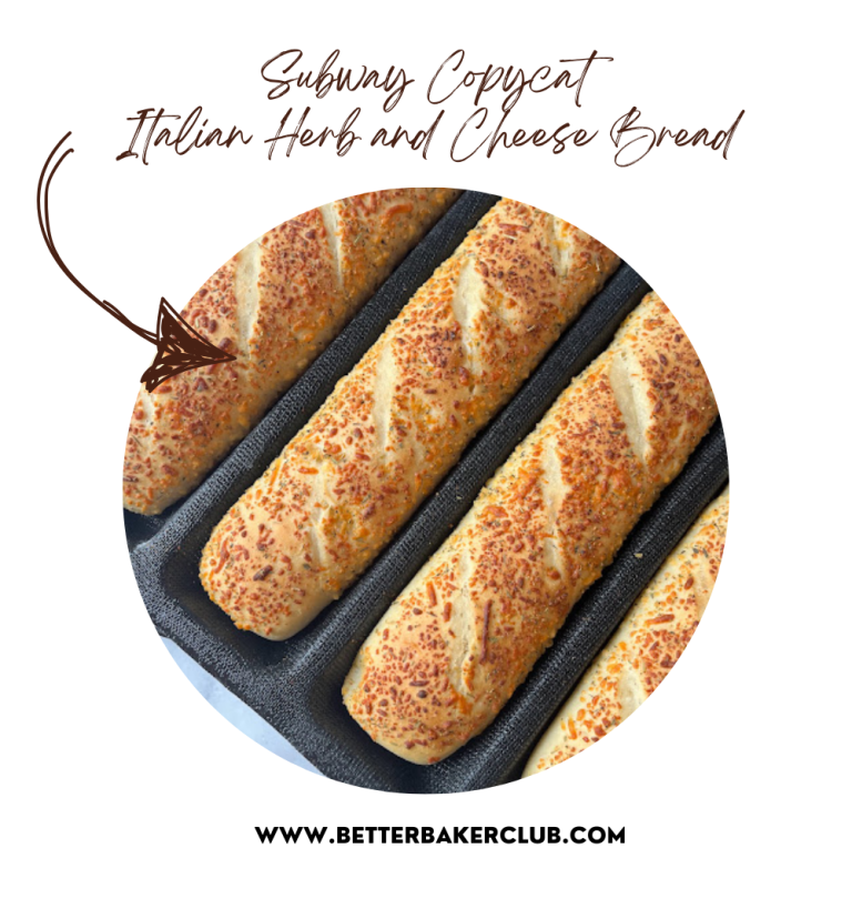 Subway Italian herb & cheese bread: Copycat Recipe - Better Baker Club
