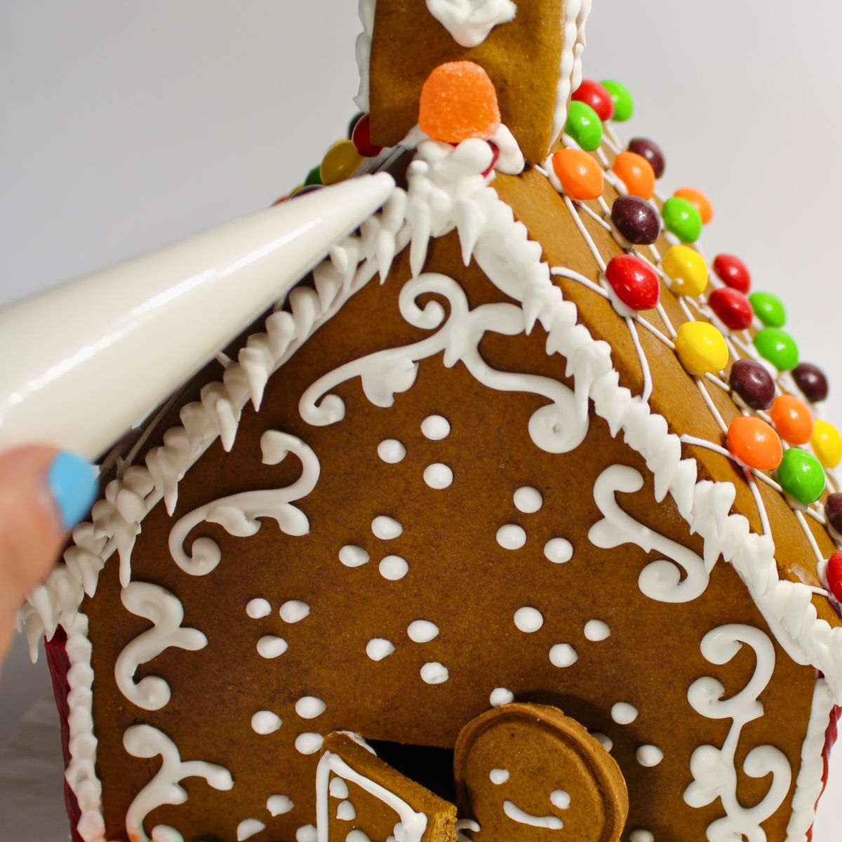 Gingerbread House Recipe + Gingerbread Pattern Printable - Better Baker ...