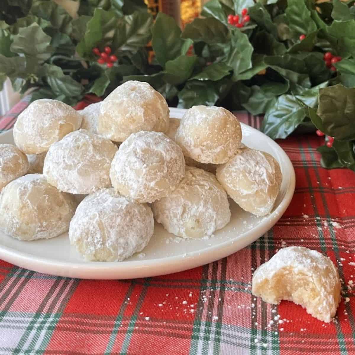 Easy Christmas Snowball Cookie Recipe Without Nuts - Better Baker Club