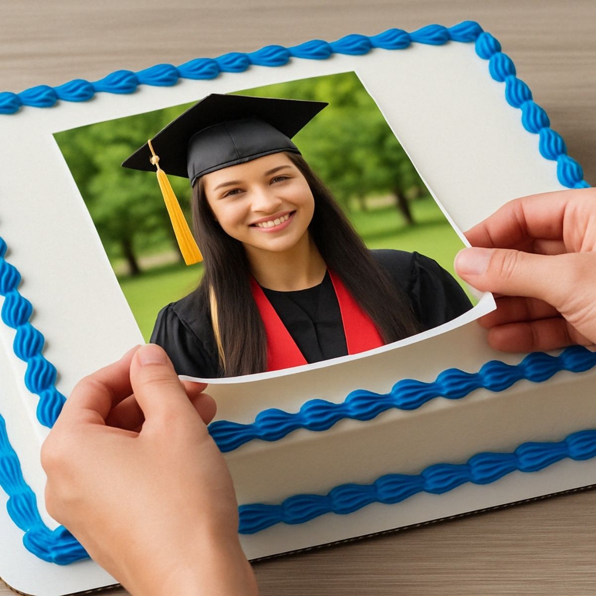 Buttercream-Frosted Graduation Cut Out Cookies - Better Baker Club